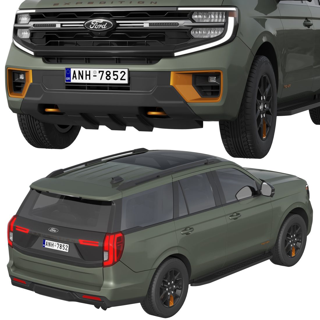Ford Expedition Tremor 2025 - 3D Model for Corona