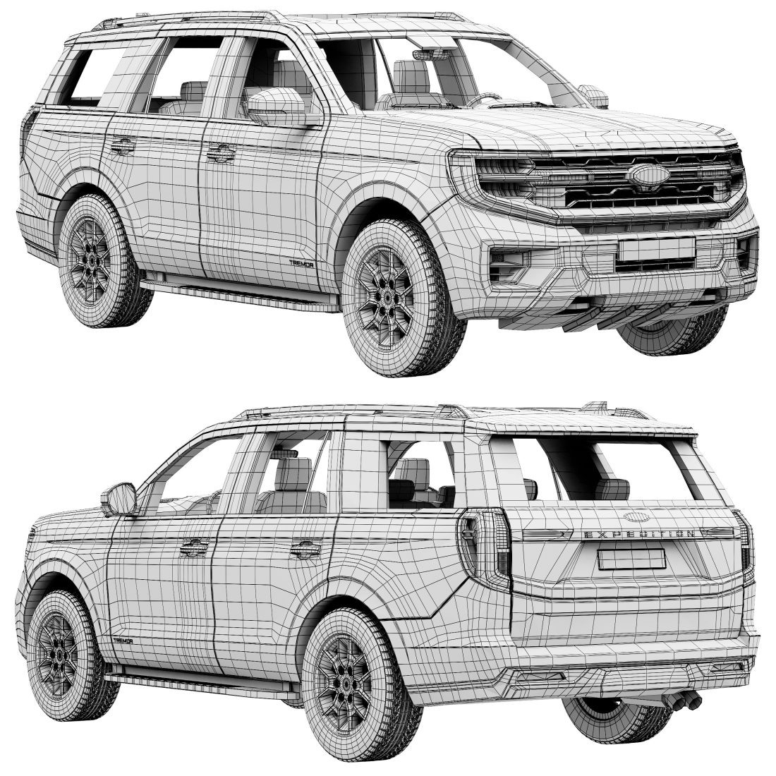 Ford Expedition Tremor 2025 - 3D Model for Corona