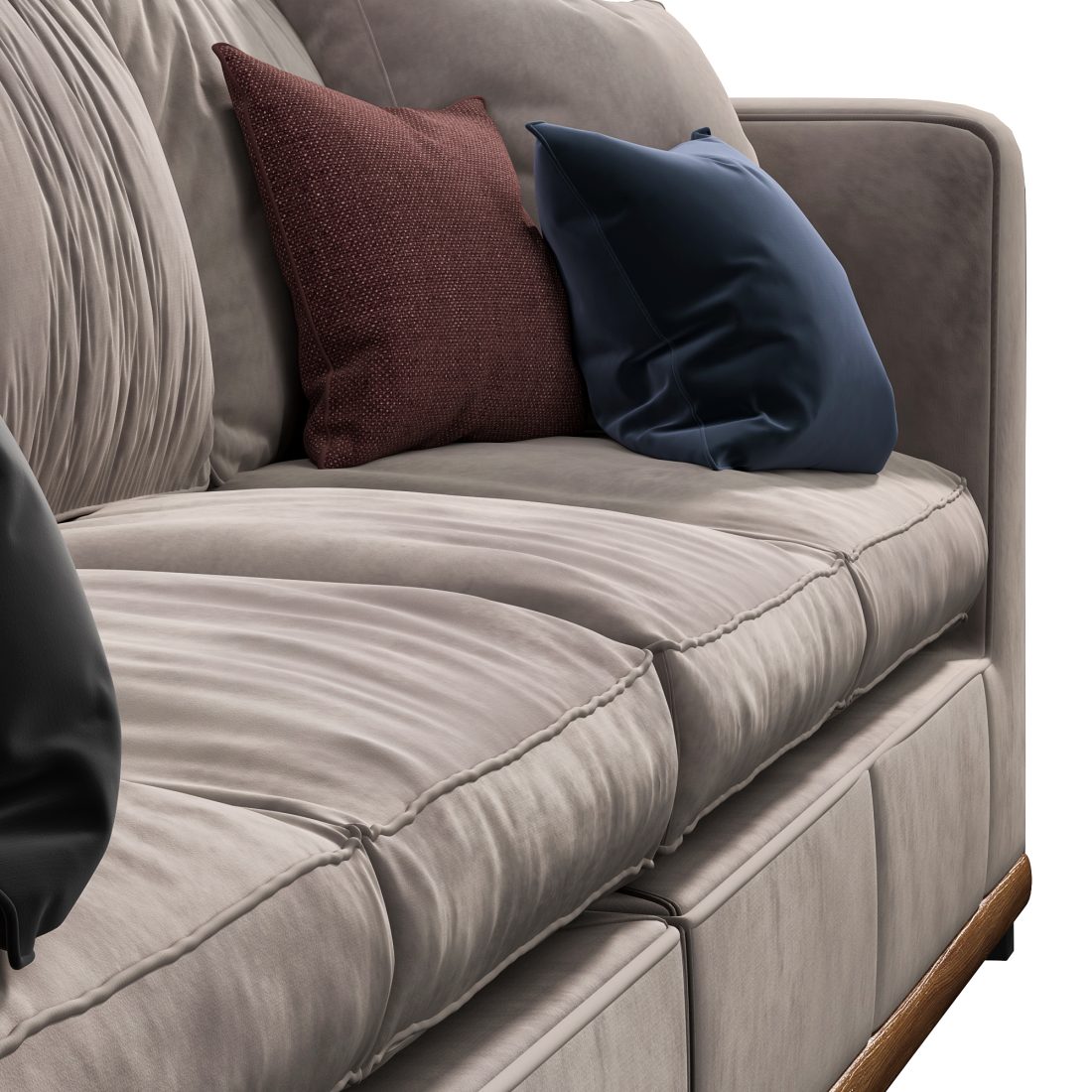 Kirk Sofa By Porada - 3D Model for Corona