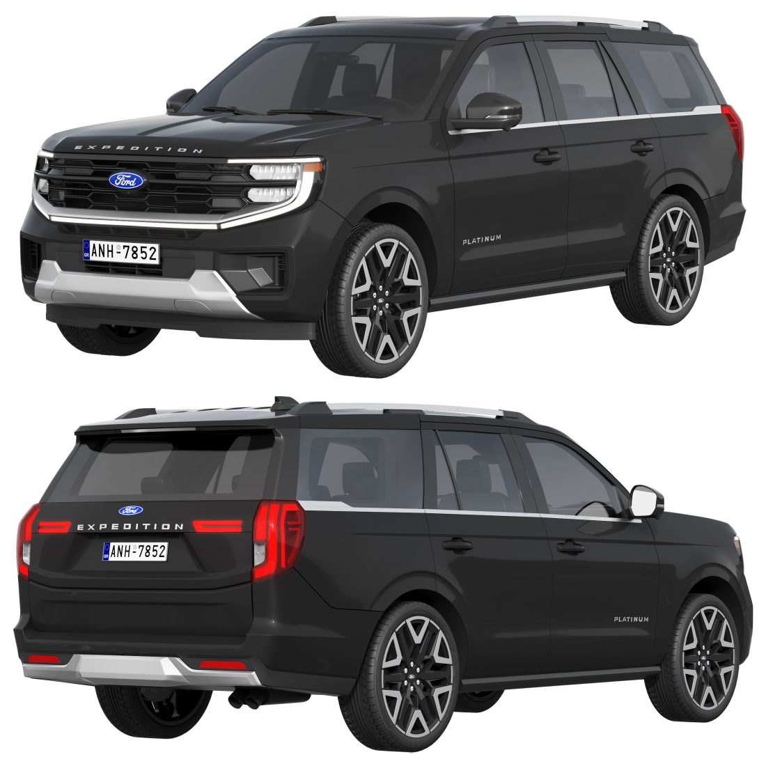 Ford Expedition 2025 - 3D Model for Corona