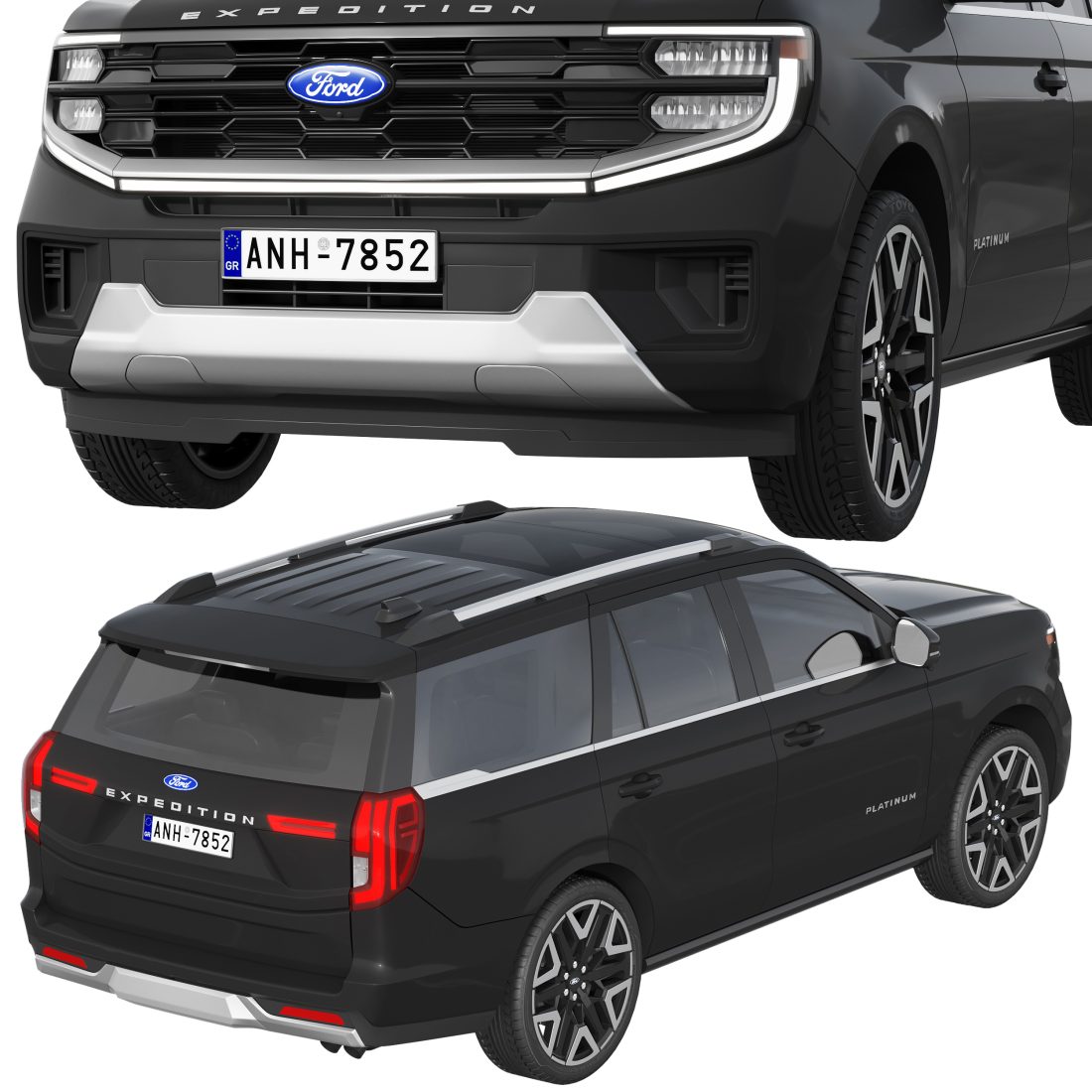 Ford Expedition 2025 - 3D Model for Corona