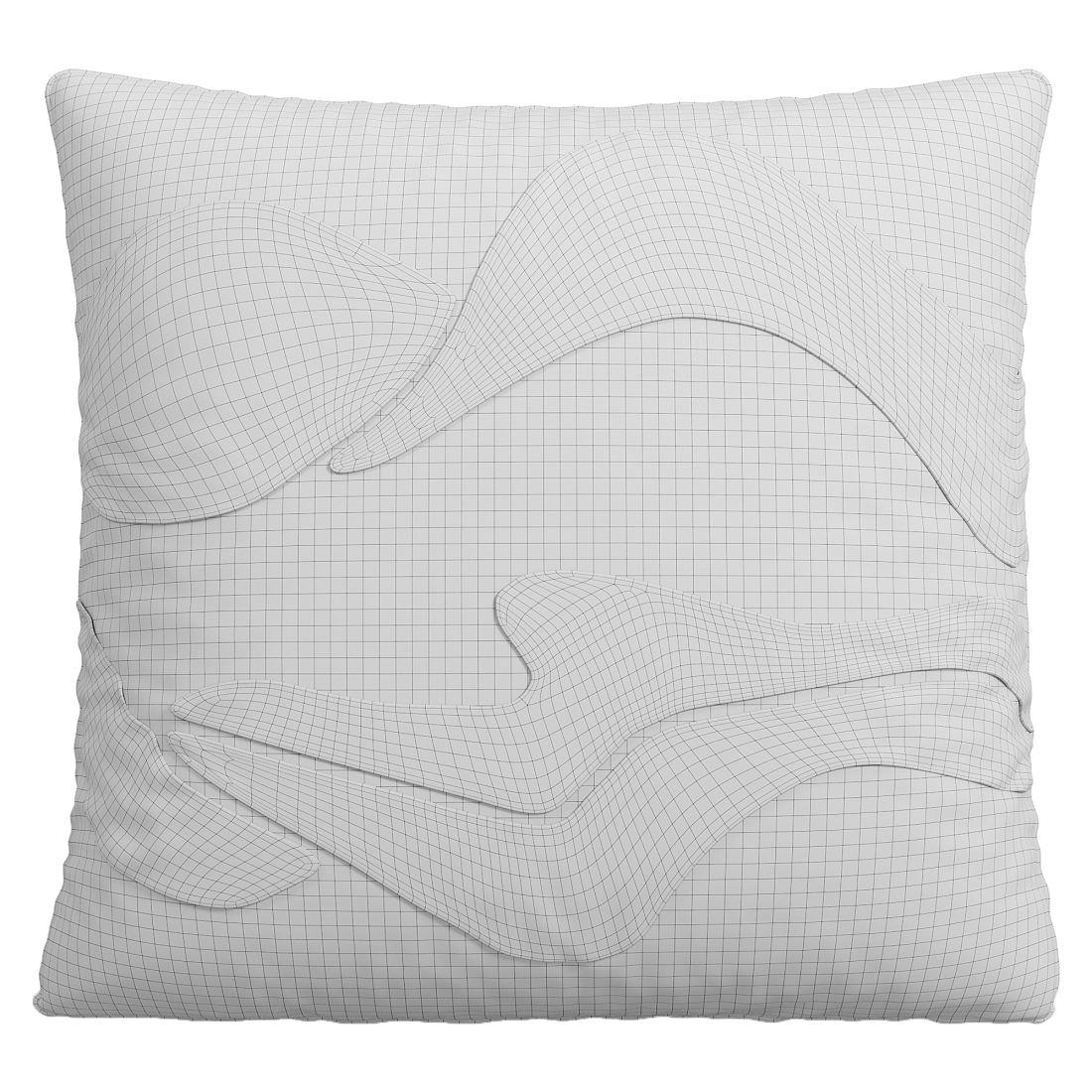 Set Of Pillows Laredoute - 3D Model for Corona