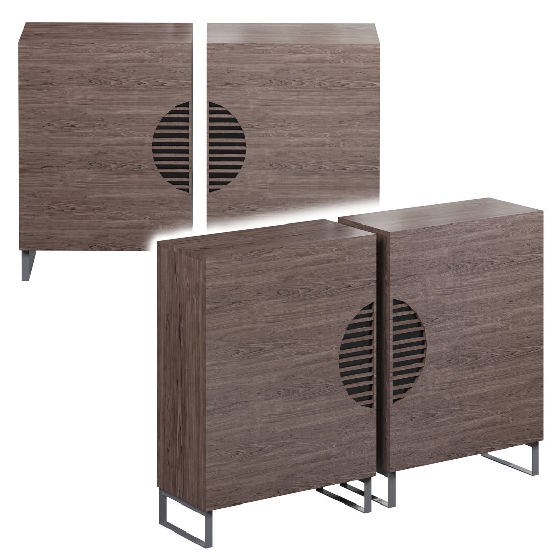 Polifemo Console By Porada - 3D Model for Corona