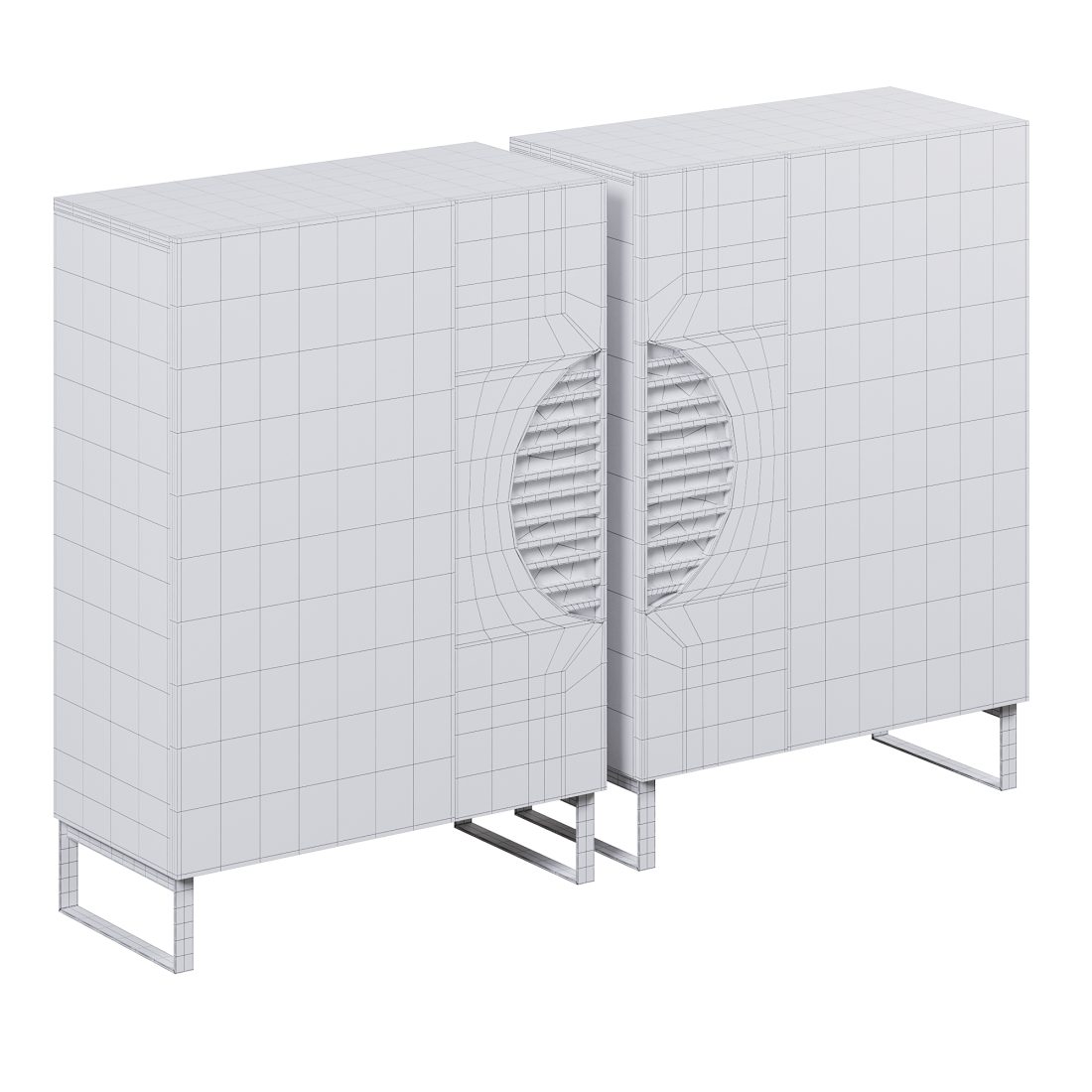 Polifemo Console By Porada - 3D Model for Corona