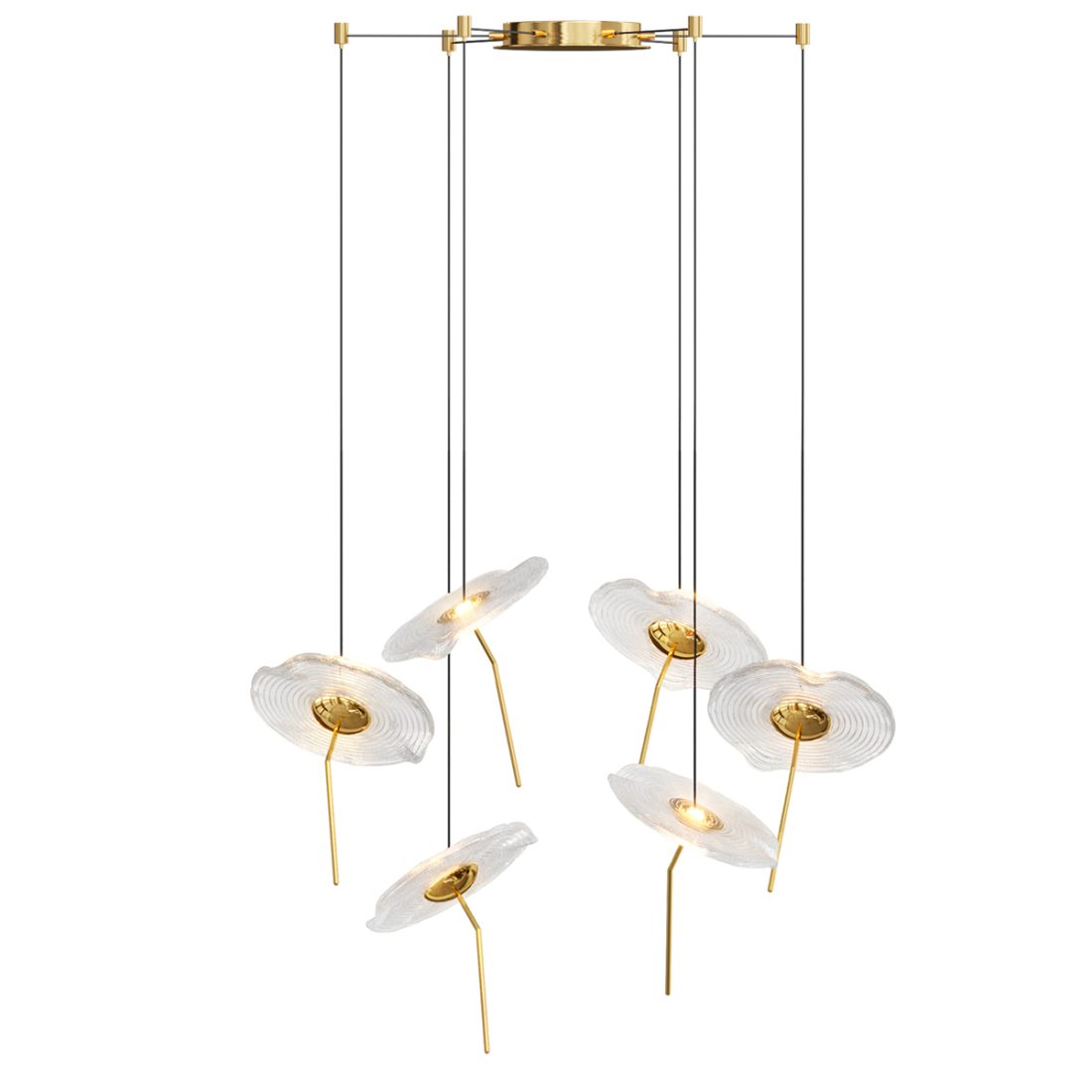 Kenzo Cluster Pendant Light 3D Model for Corona | CGMood