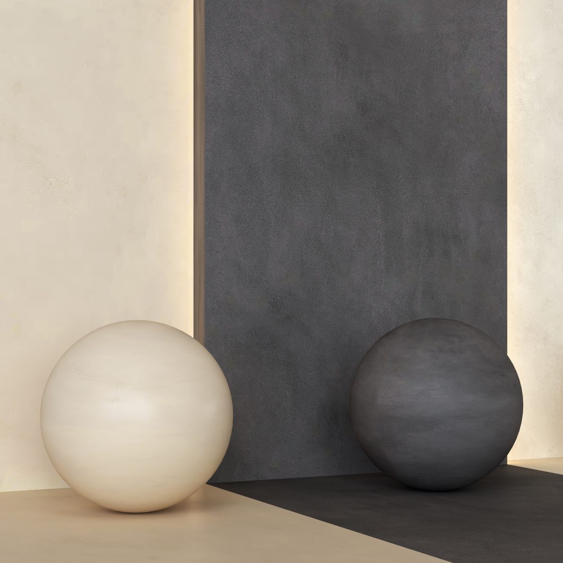 Laminam Calce Plaster-Effect Porcelain Slab Vol 1 - 3D Model for VRay ...