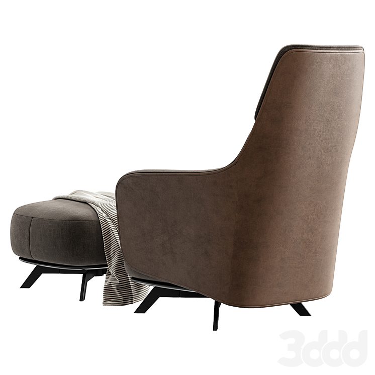 Poliform Chair 3D Model for Corona | CGMood