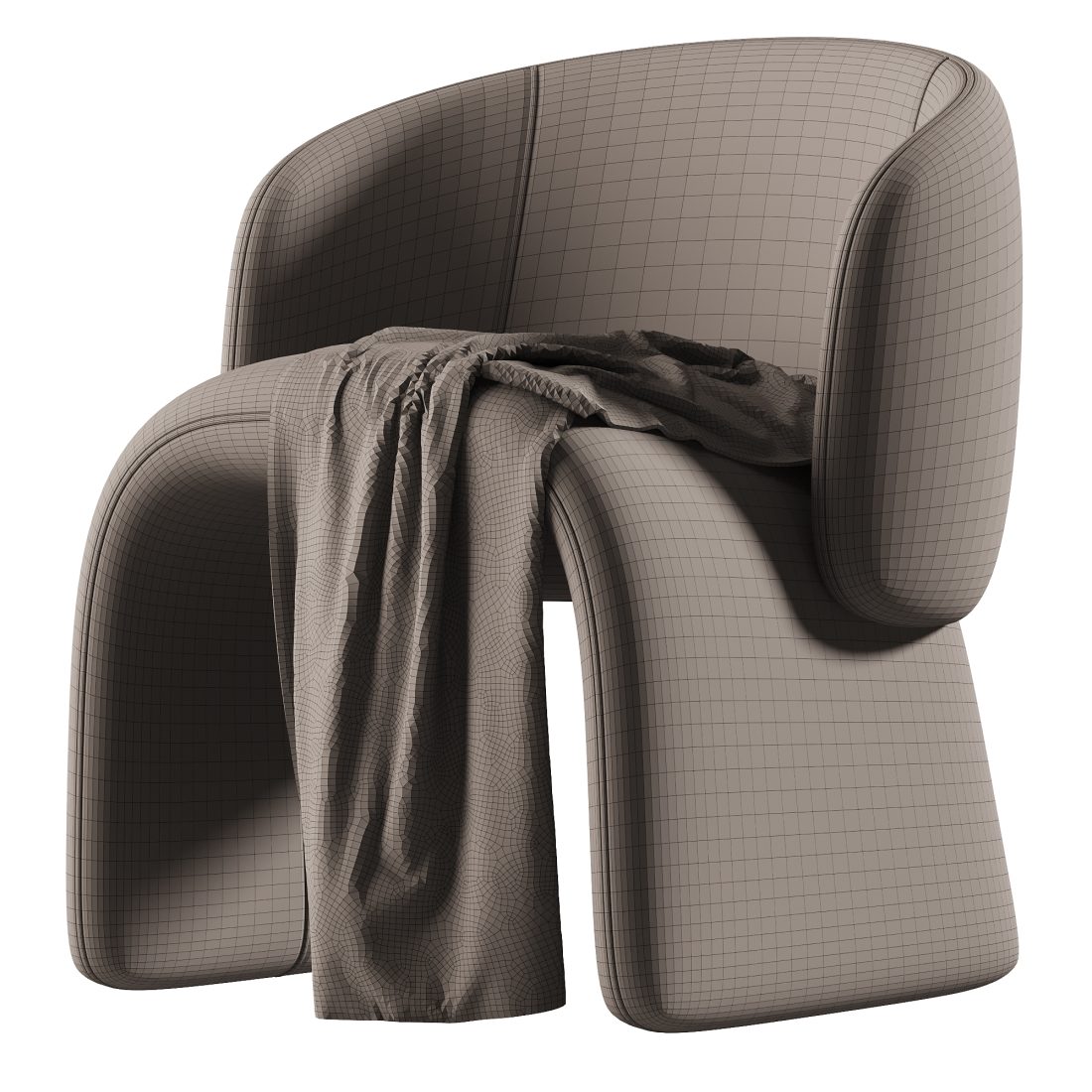 Halstead Dining Chair 3D Model for Corona | CGMood