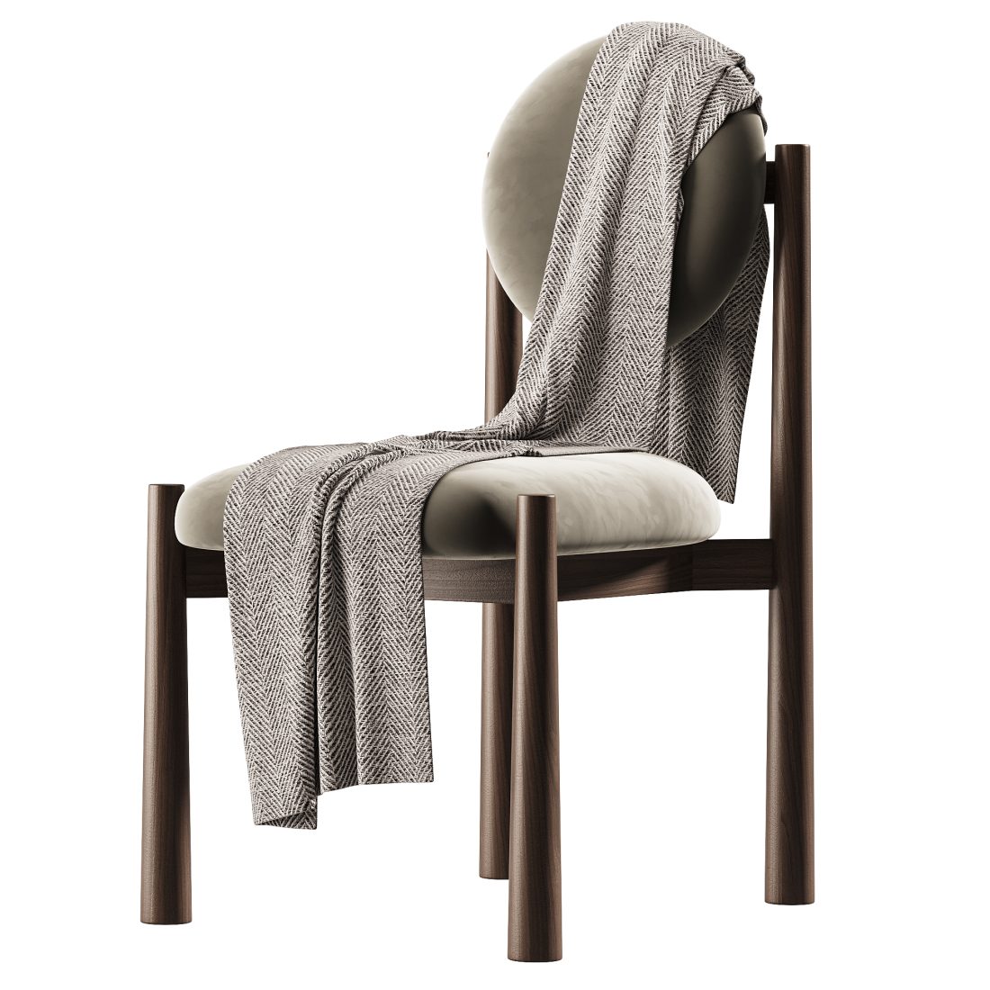 Truett Dining Chair 3D Model for Corona | CGMood
