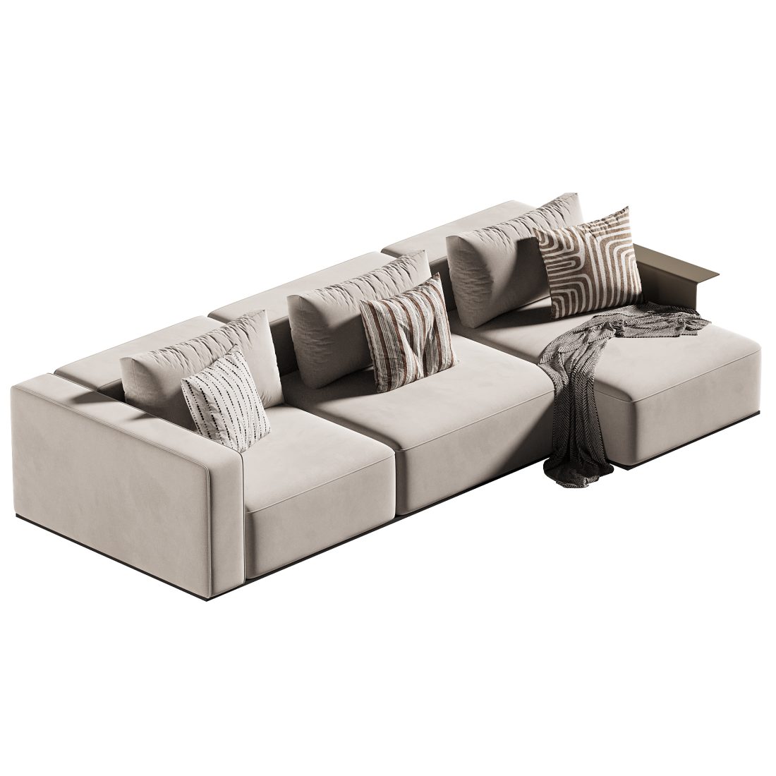 Westside Sofa By Poliform 01 3D Model for Corona | CGMood