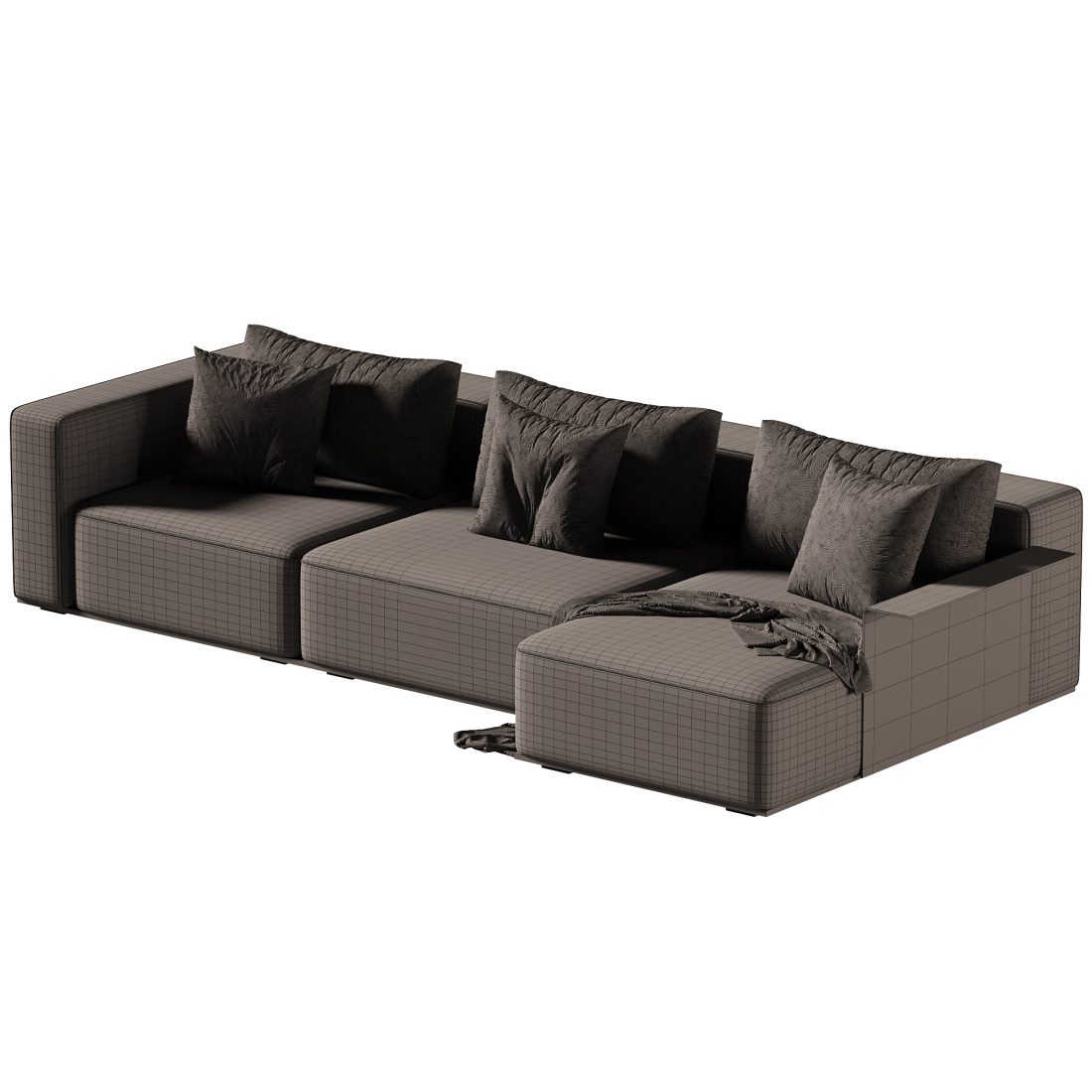 Westside Sofa By Poliform 01 3D Model for Corona | CGMood