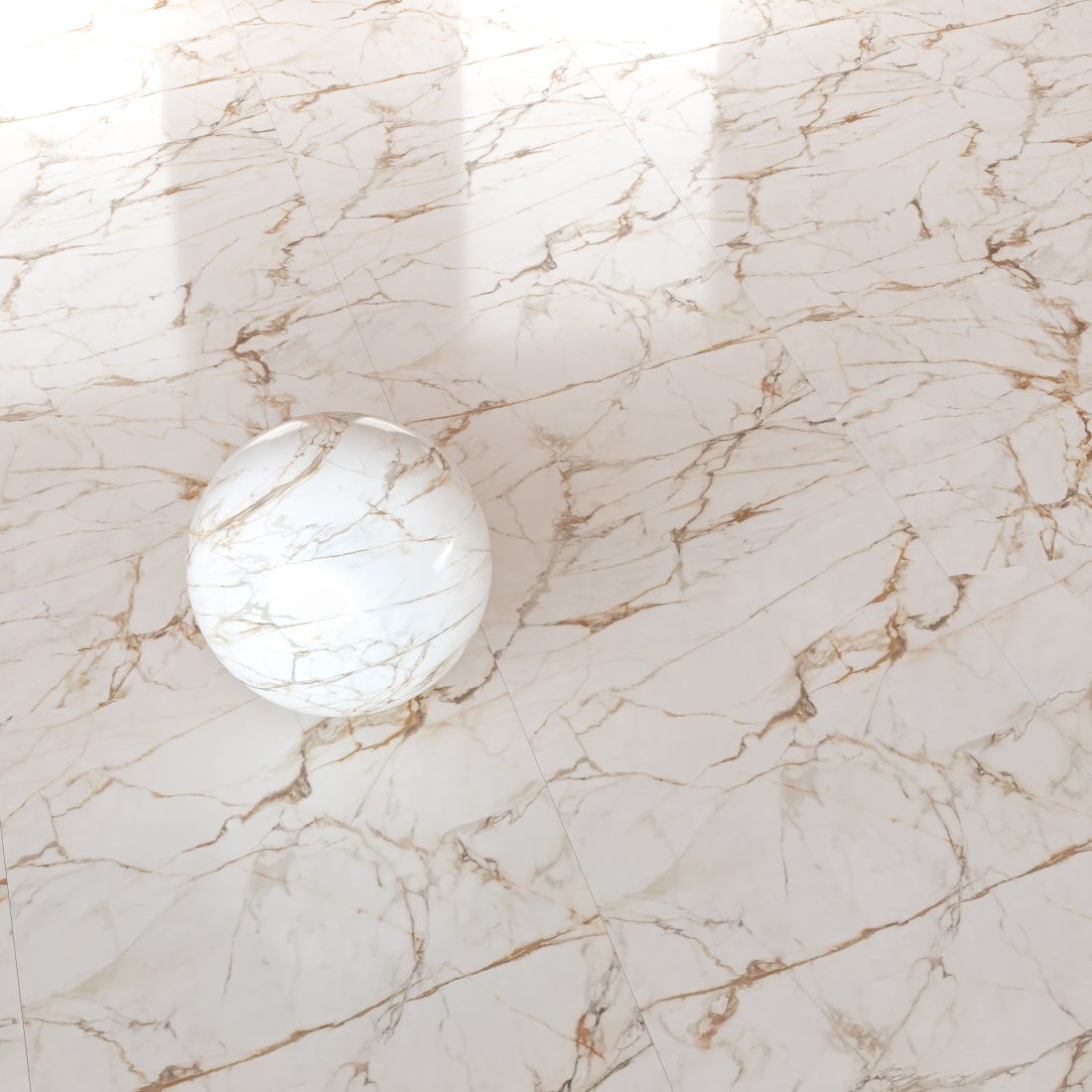 Porcelanosa Xtone Calacatta Marble Slab (Set Of 3) Material for VRay ...