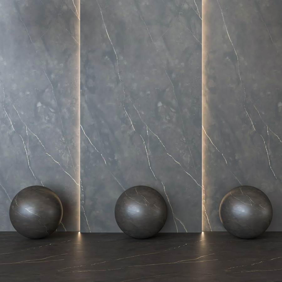 Porcelanosa Xtone Calatorao Stone-Slab (Set Of 3) Material for VRay ...