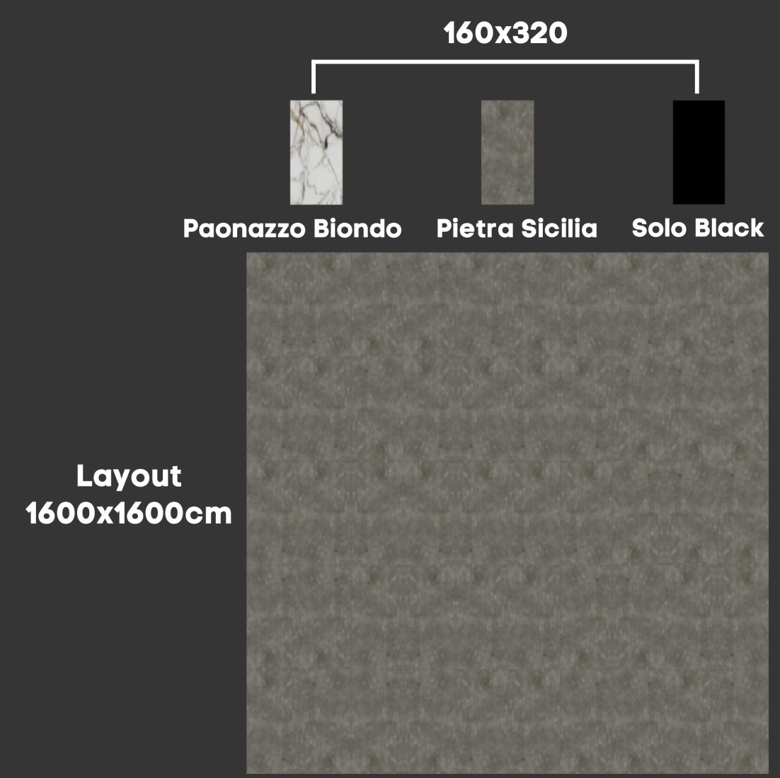 Porcelanosa Xtone Slabs - (set Of 3) - 3D Model for VRay, Corona