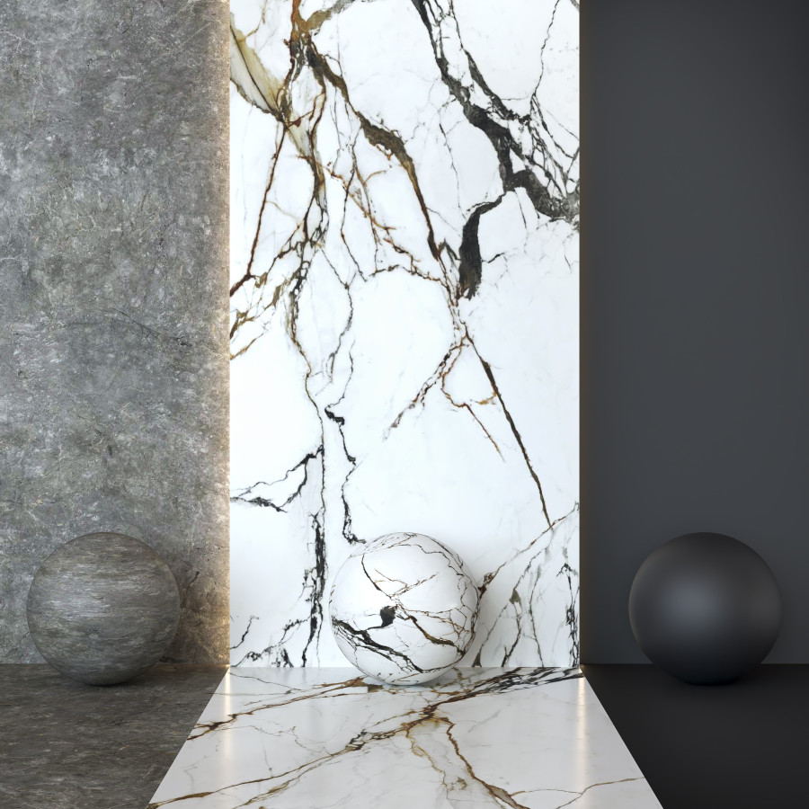 Porcelanosa Xtone Slabs - (set Of 3) - 3D Model for VRay, Corona