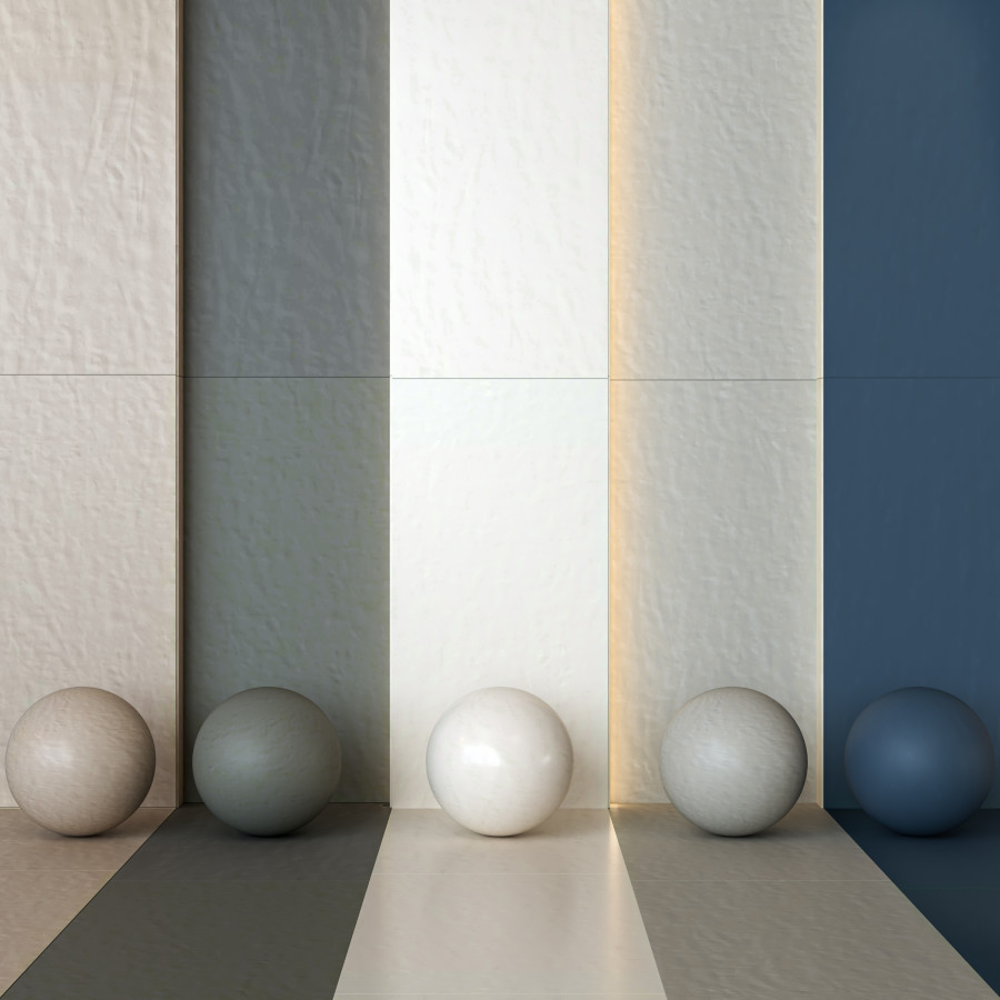 Florim Neutra 6.0 Vibrant Colors - (set Of 13 ) Material for VRay ...