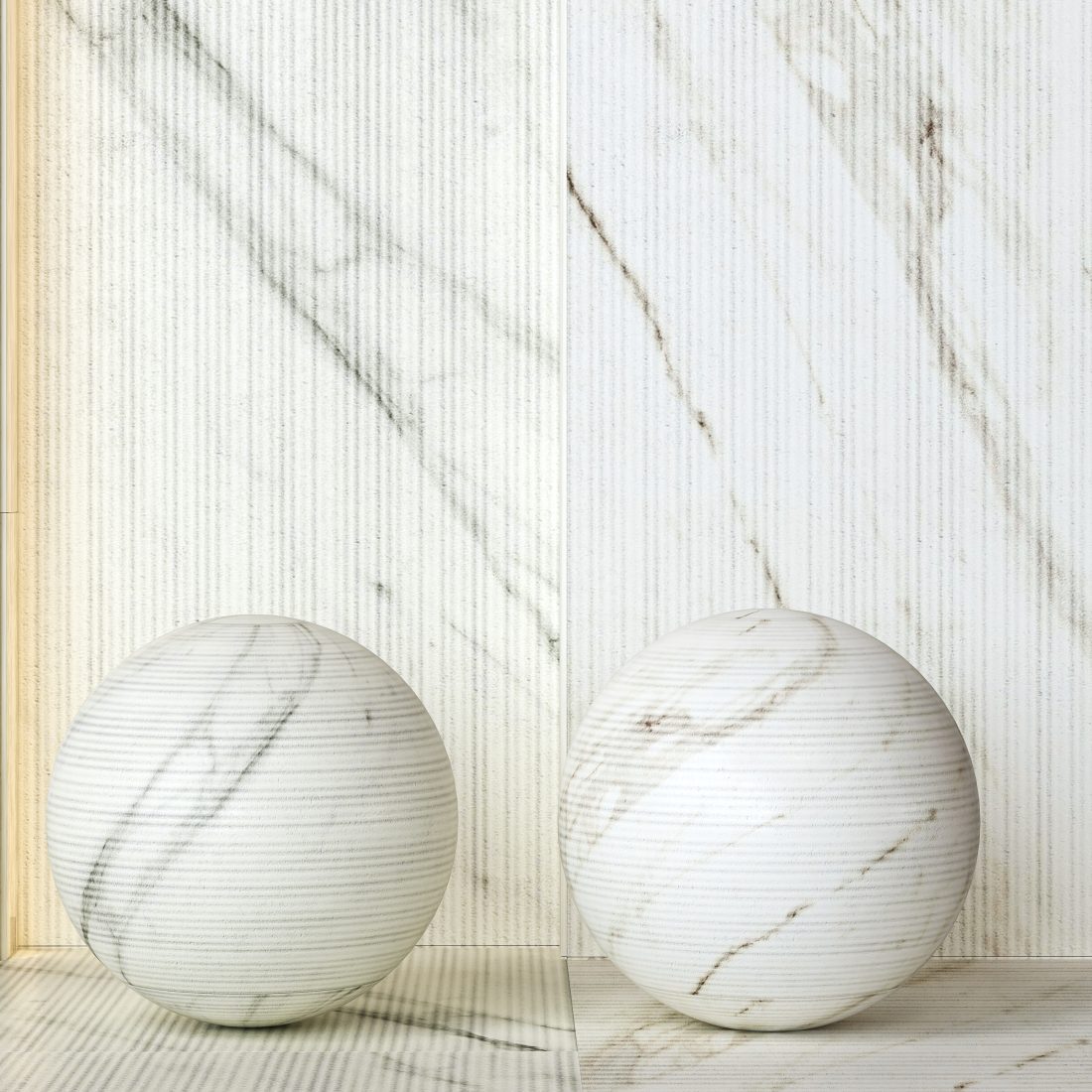 Atlas Concorde Marvel 3D Textured Wall Tile-3 In 1 - 3D Model for VRay ...
