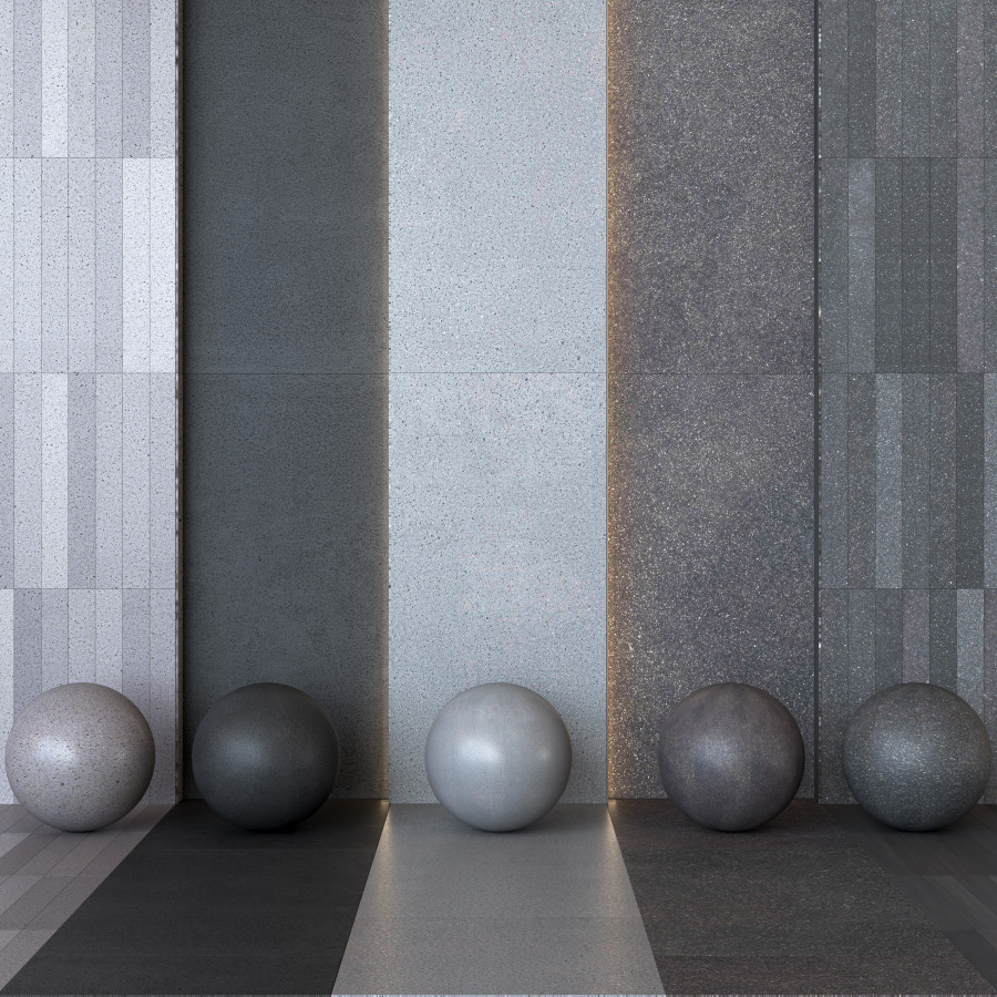 Keope Lavica Porcelain Tiles (Set Of 9) - 3D Model for VRay, Corona