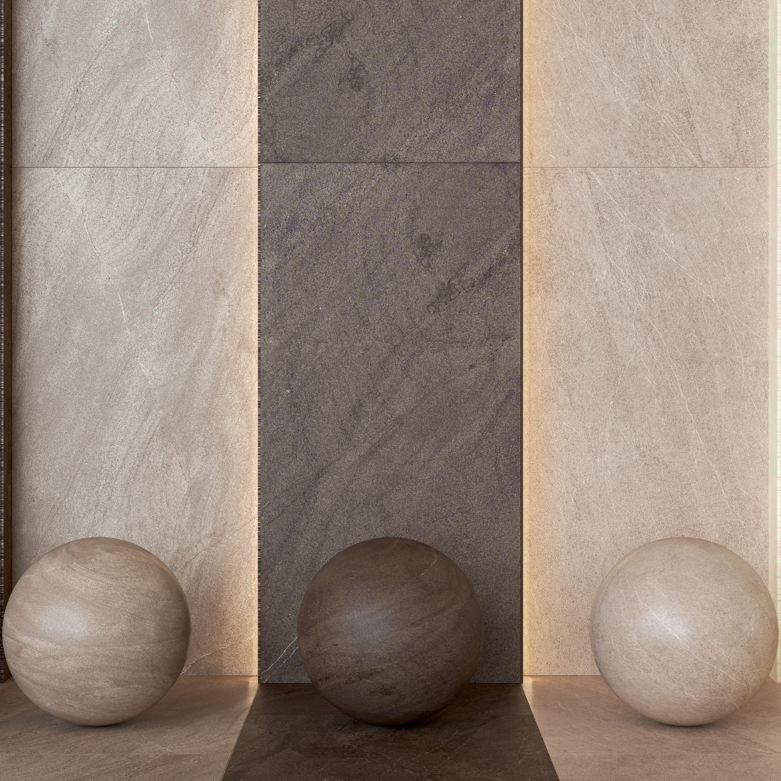 Lea Ceramiche Nextone Porcelain Tiles (Set Of 24) Material for VRay ...