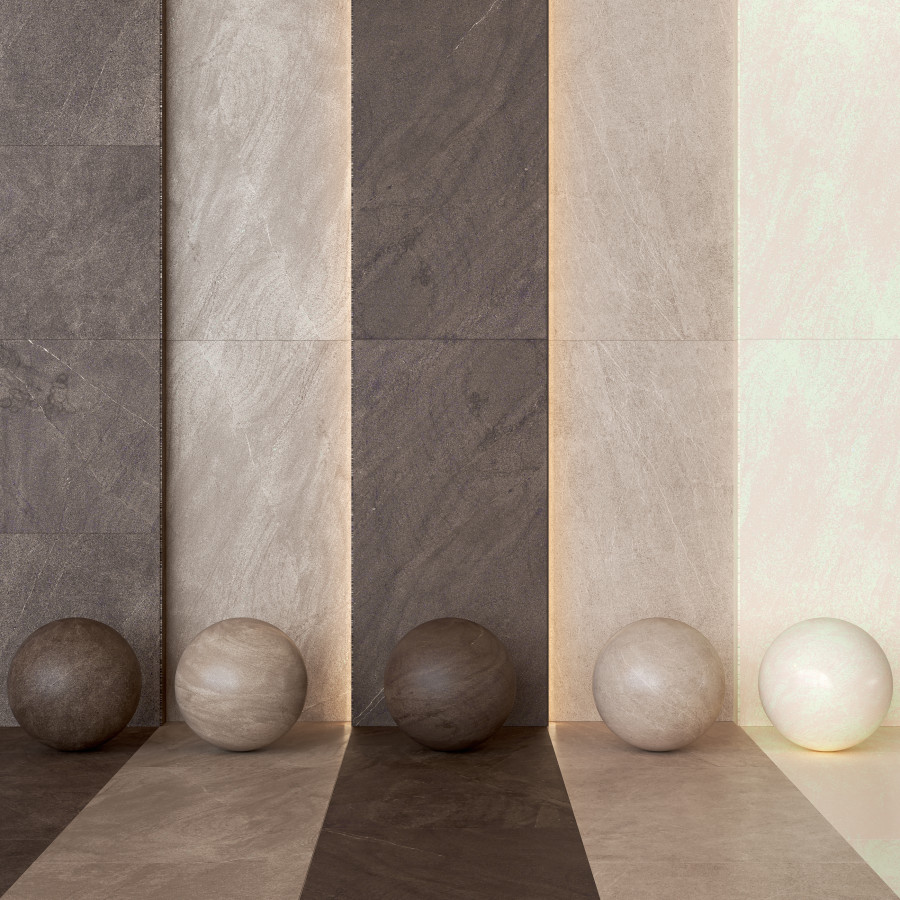 Lea Ceramiche Nextone Porcelain Tiles (Set Of 24) Material for VRay ...