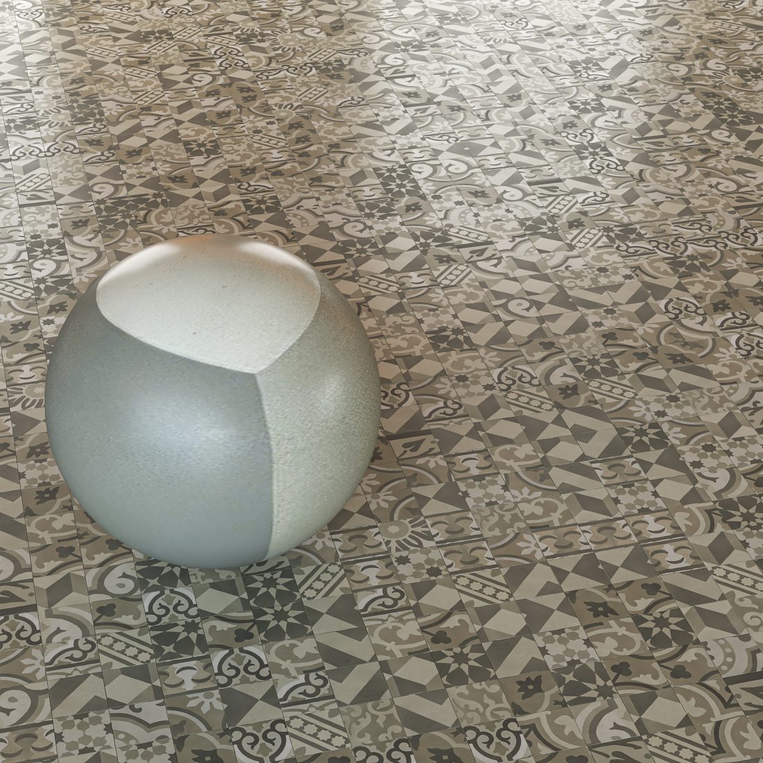 Marazzi Dsegni Blend Decorative Mix Tiles + Layout - 3D Model for VRay ...