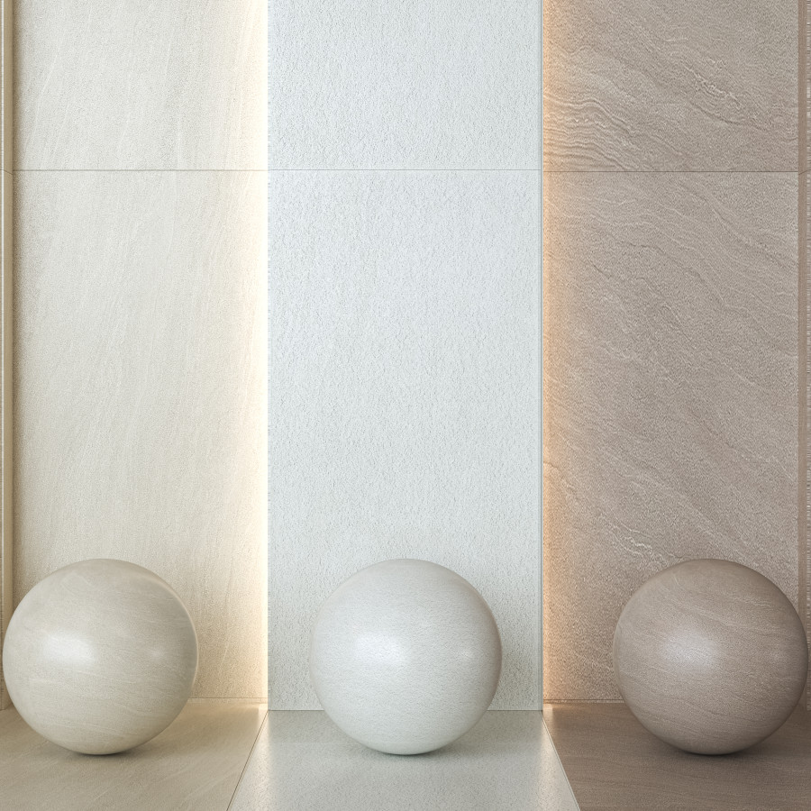 Ergon Elegance Pro Sandstone Effect- 9 In 1 - 3D Model for VRay, Corona