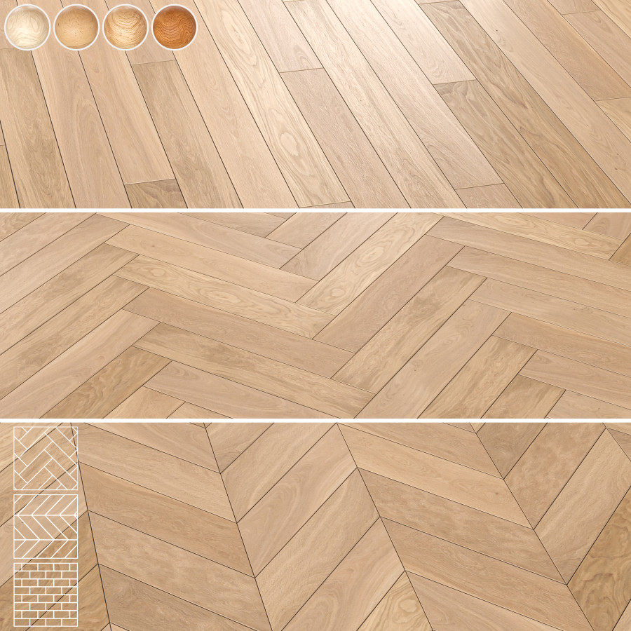 Boen Oak Parquet Floor Geometry 4K Textures-set 16 Material for VRay ...