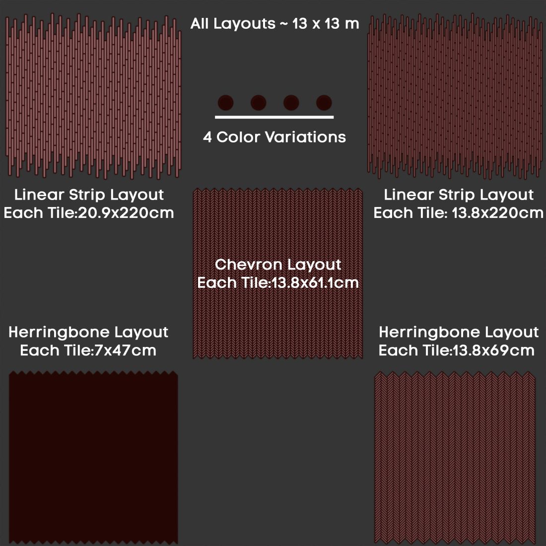 Boen Oak Parquet Floor Geometry 4K Textures-set 20 - 3D Model for VRay ...