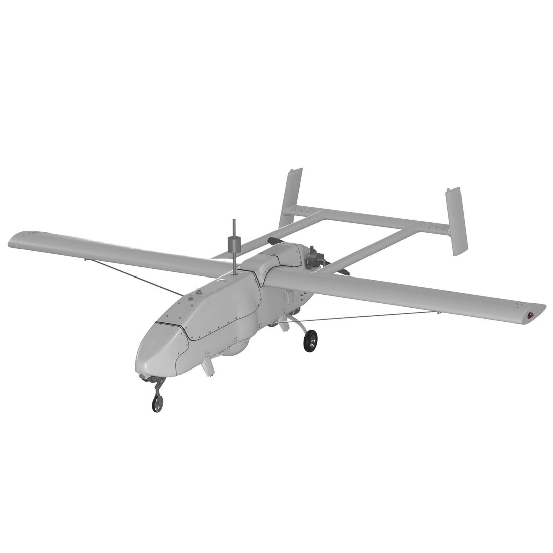 Aai Rq-2 Pioneer Reconnaissance Uav Drone - 3D Model for VRay, Corona