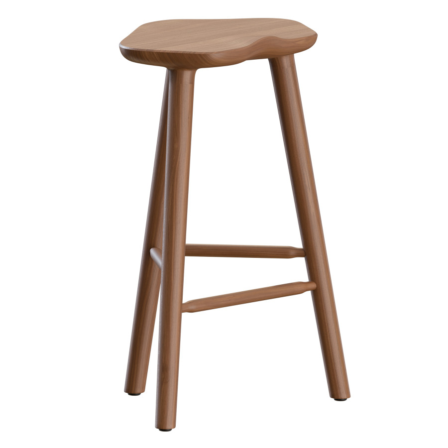 Tam Counter Stool 3 Legs By Peca Estudio - 3D Model for Corona
