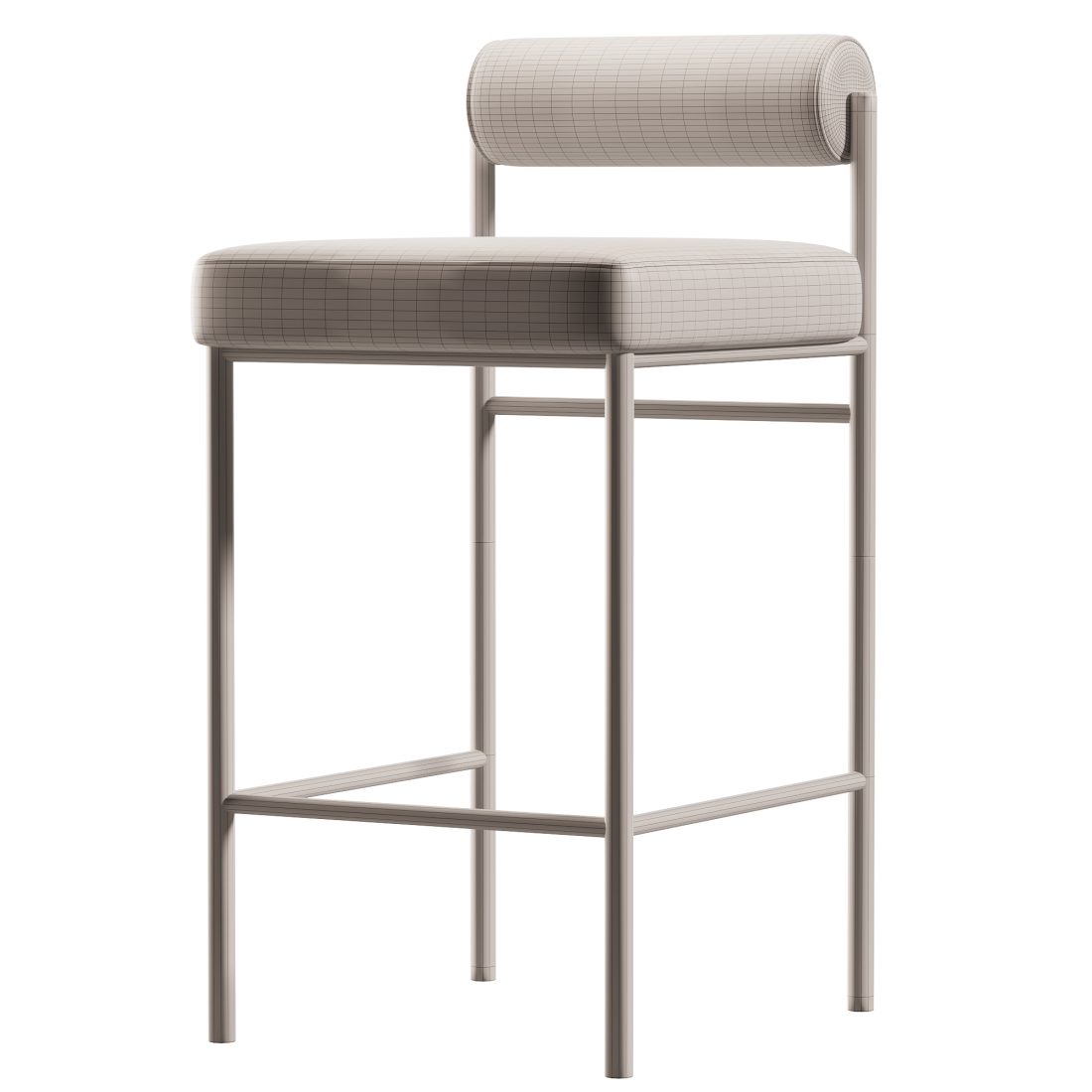Balla Semi-bar Stool 3D Model for Corona | CGMood