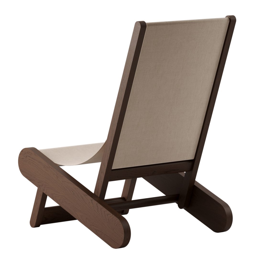 Hemi Lounge Chair By Ferm Living - 3D Model for Corona