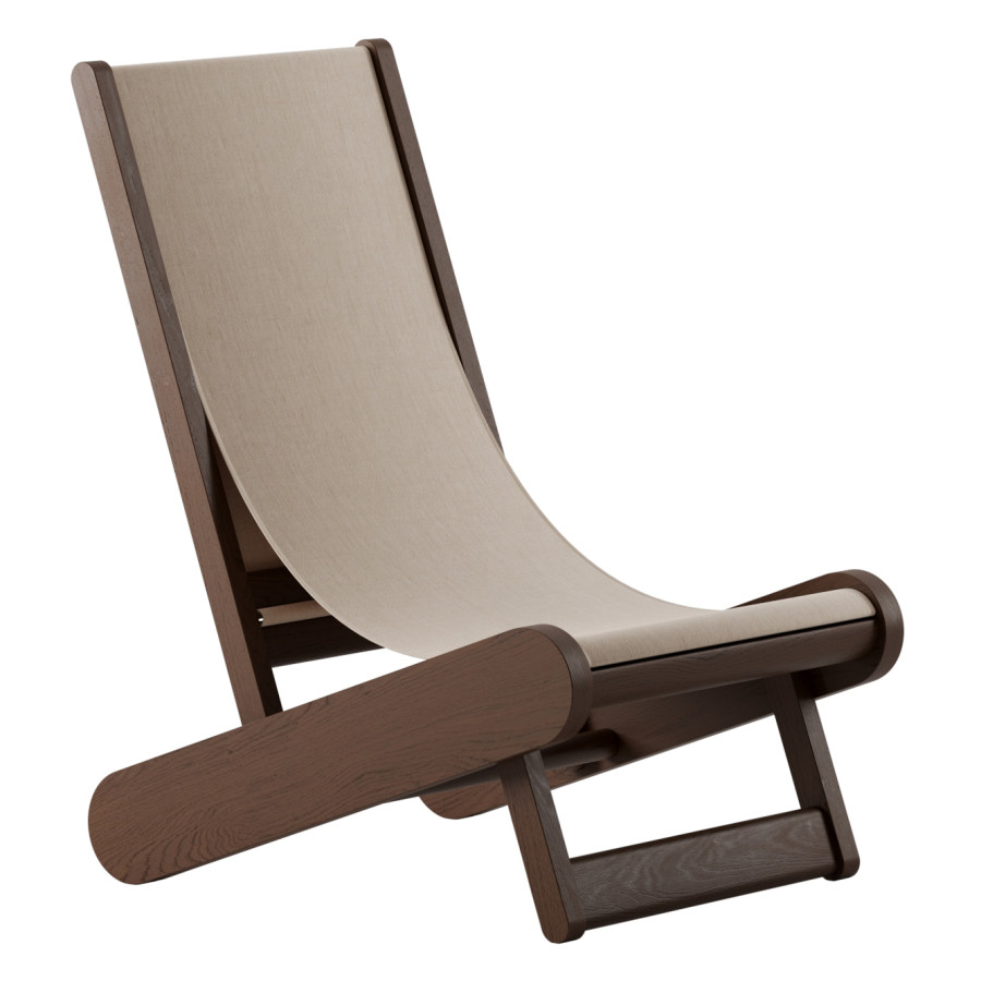 Hemi Lounge Chair By Ferm Living - 3D Model for Corona