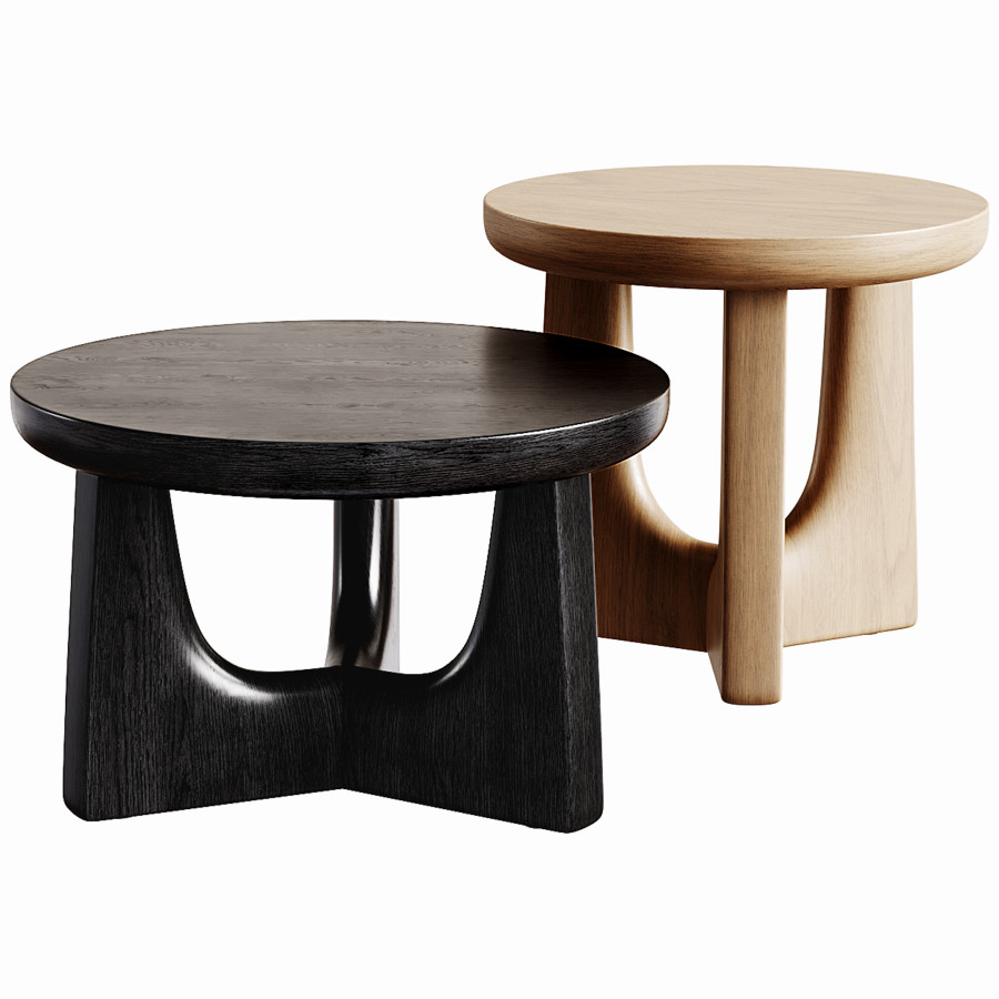 Nara Coffee Table By Poliform - 3D Model for Corona