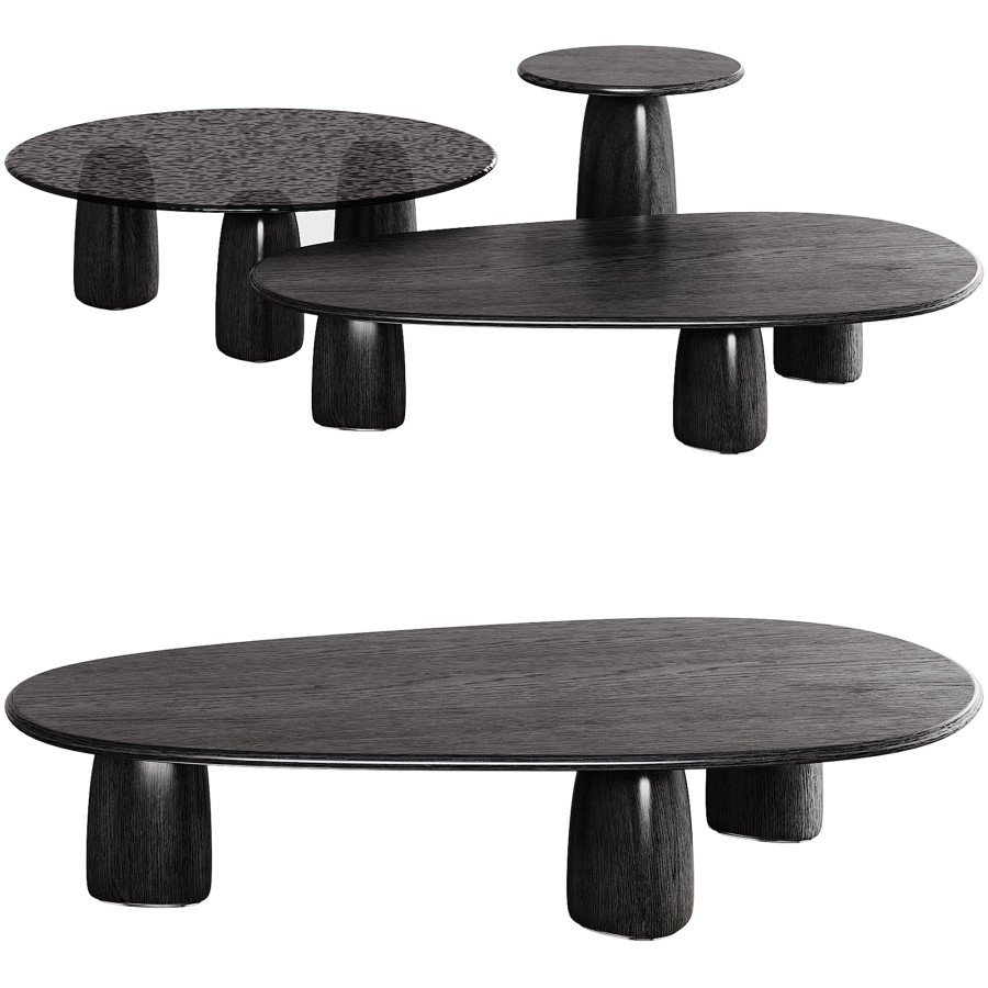 Strata Coffee Table By Poliform 3D Model for Corona | CGMood