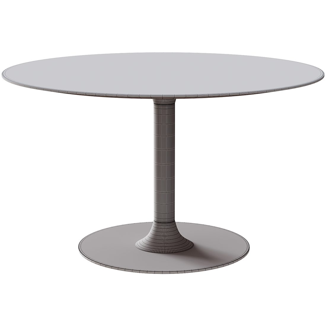 Oliver Dining Table By Minotti - 3D Model for Corona