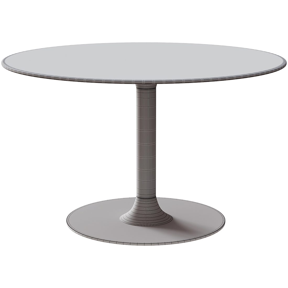 Oliver Dining Table By Minotti - 3D Model for Corona