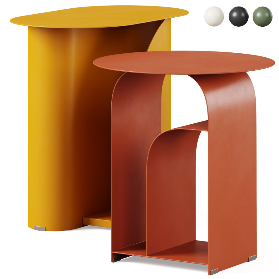 Vetra And Orrica Side Tables By Interior Secrets - 3D Model for VRay ...