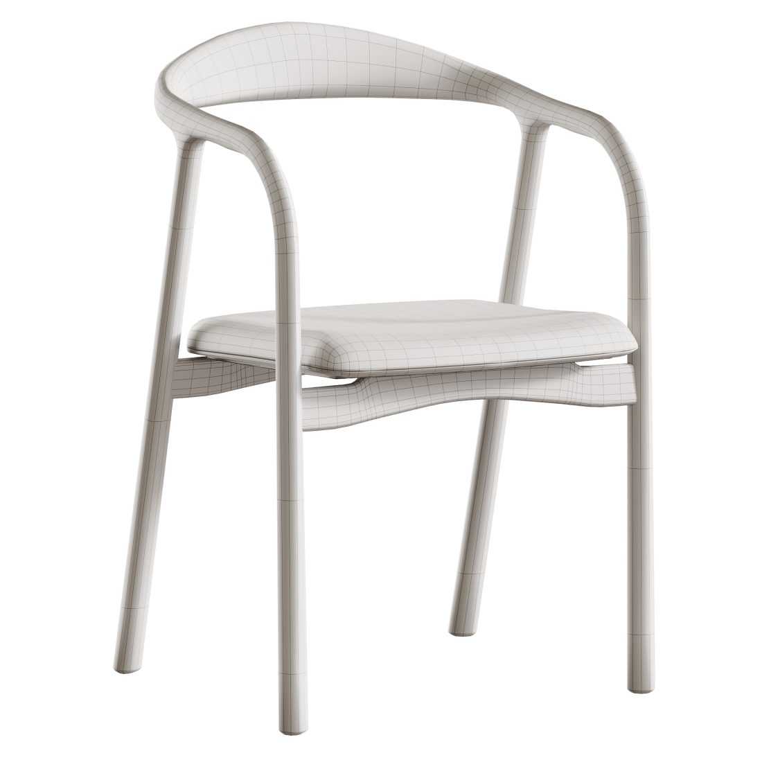 Lugano Chair - 3D Model for Corona