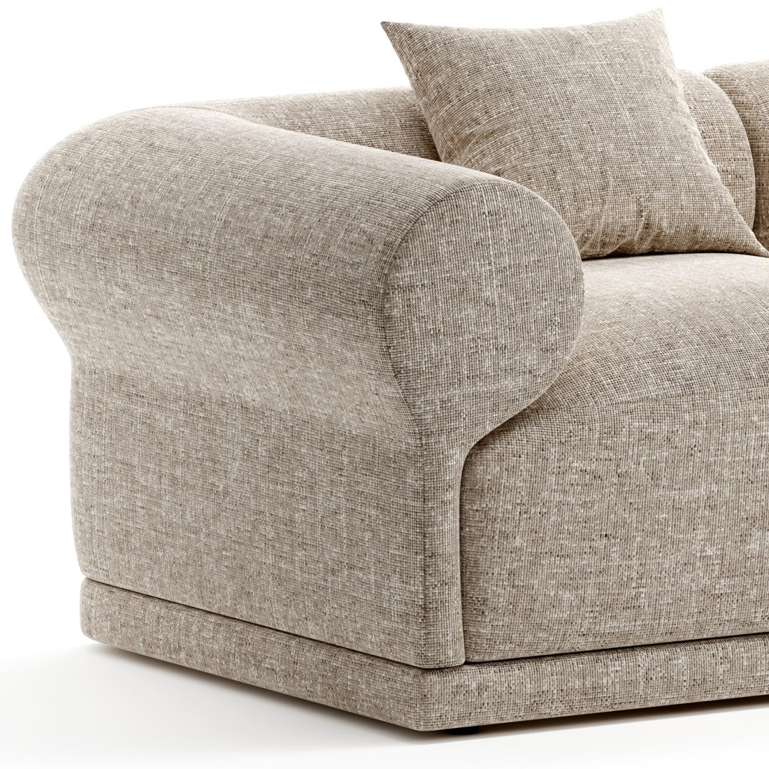 Lugano Modular Sofa 3D Model for VRay | CGMood