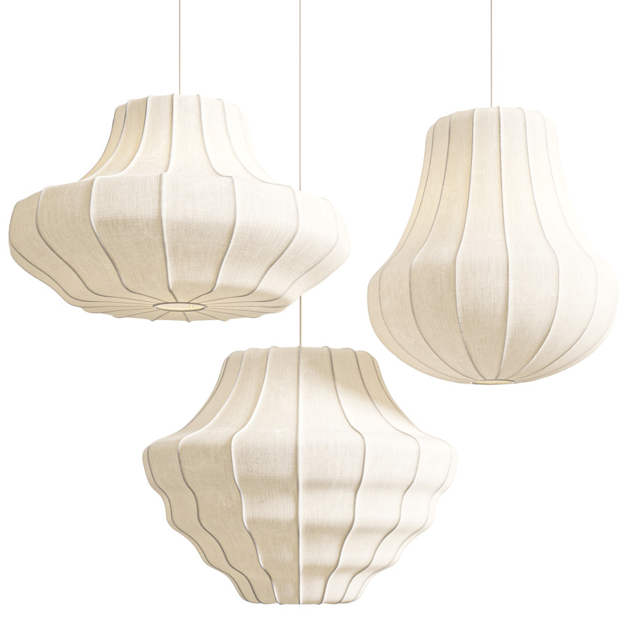 Phantom Pendant Lamp - 3D Model for VRay, Corona