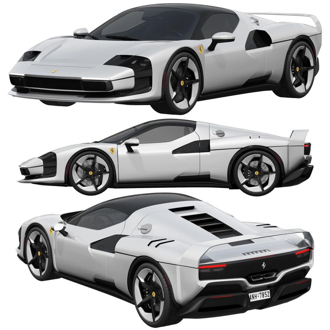 Ferrari SC40 2026 3D Model for Corona | CGMood