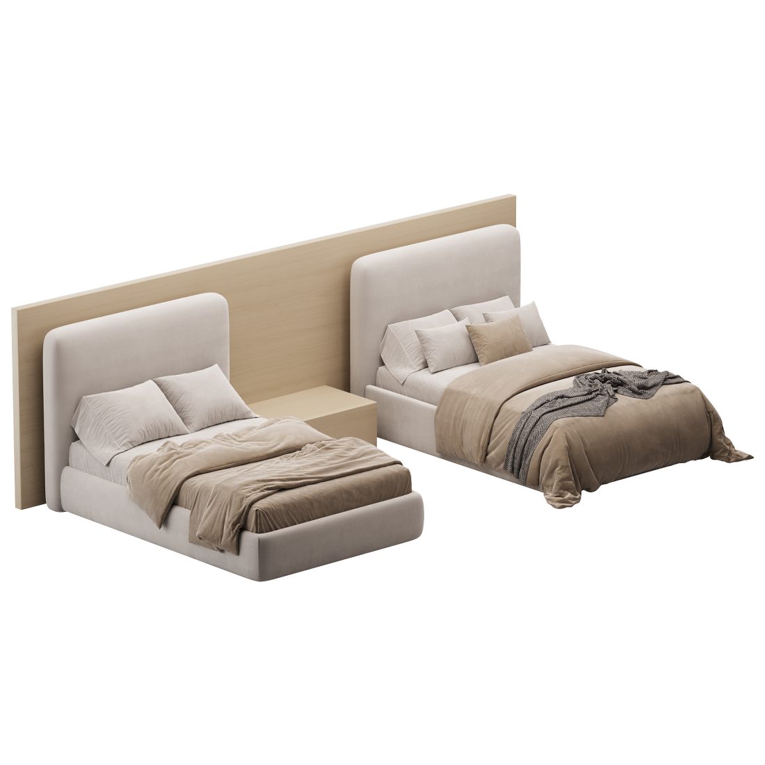 Torman Bed 3D Model for Corona | CGMood