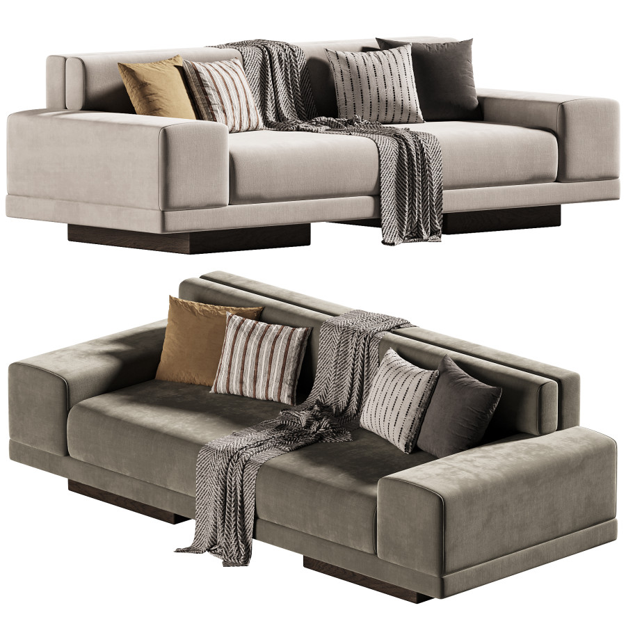 Sky Sofa 3D Model for Corona | CGMood