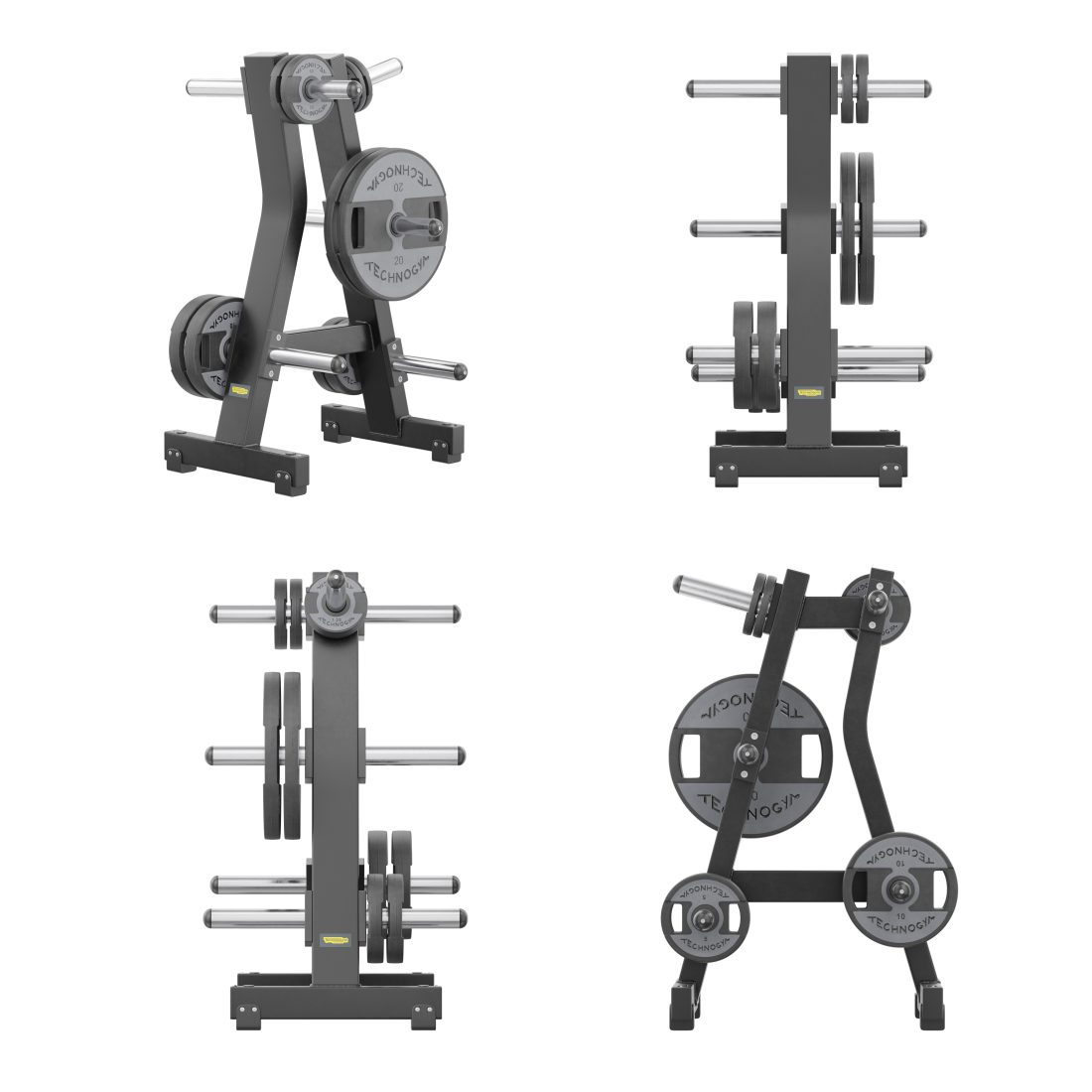 Technogym Disk Rack Pure - 3D Model for VRay, Corona