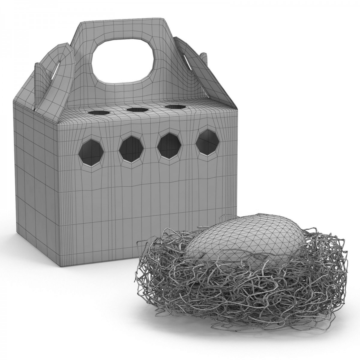 Pet Rock - 3D Model for VRay