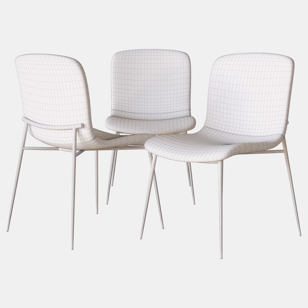 Love Chair Calligaris - 3D Model for VRay, Corona