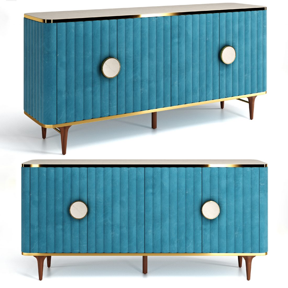 Juneau Buffet - 3D Model for VRay