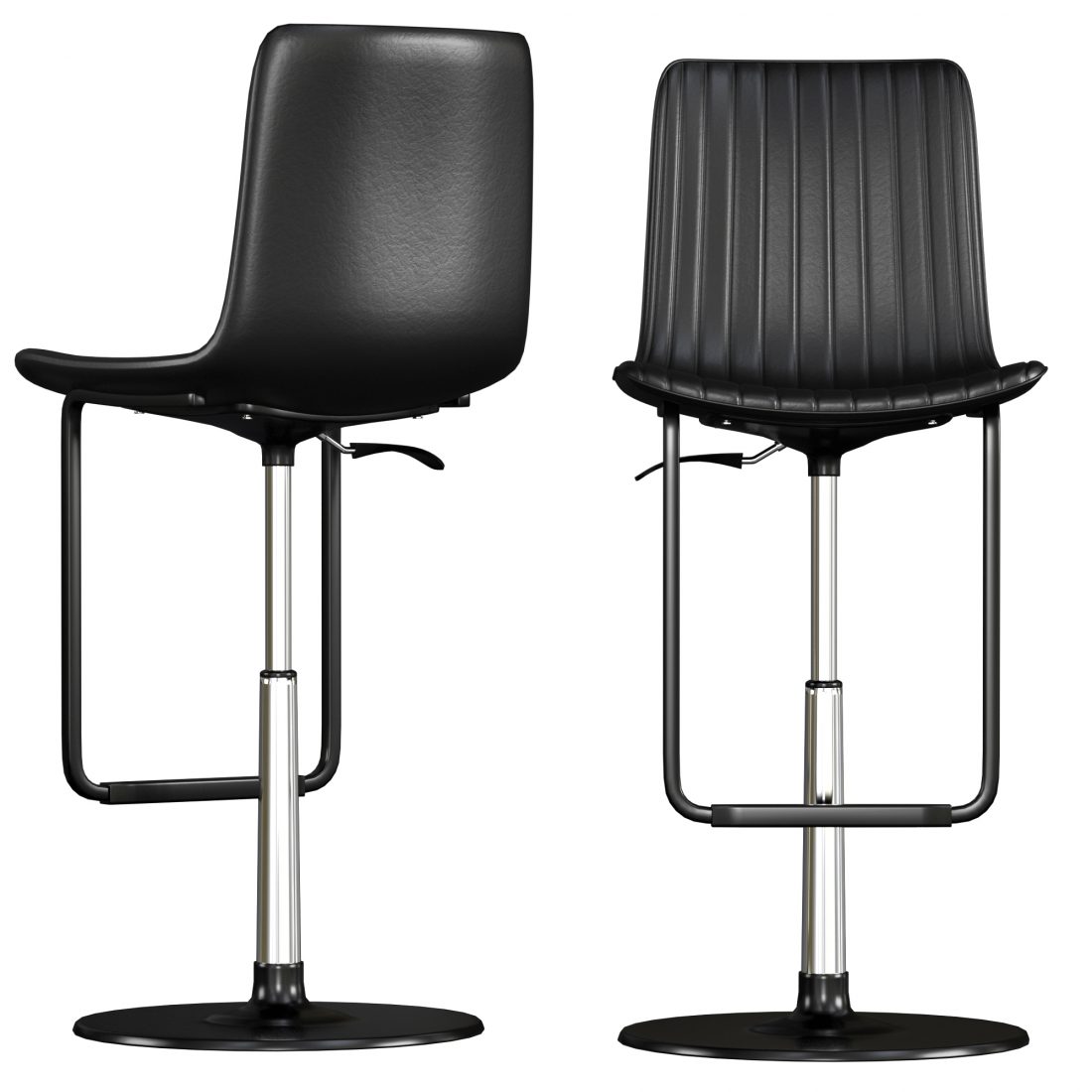 Bar Chair Two Kinds - 3D Model for VRay