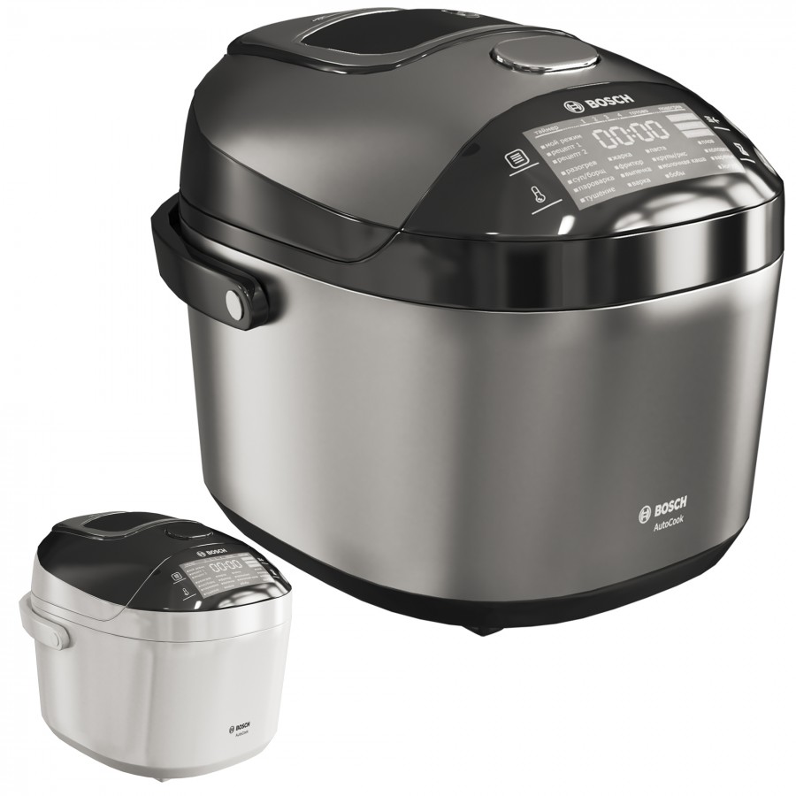 Bosch Multicooker - 3D Model for VRay, Corona